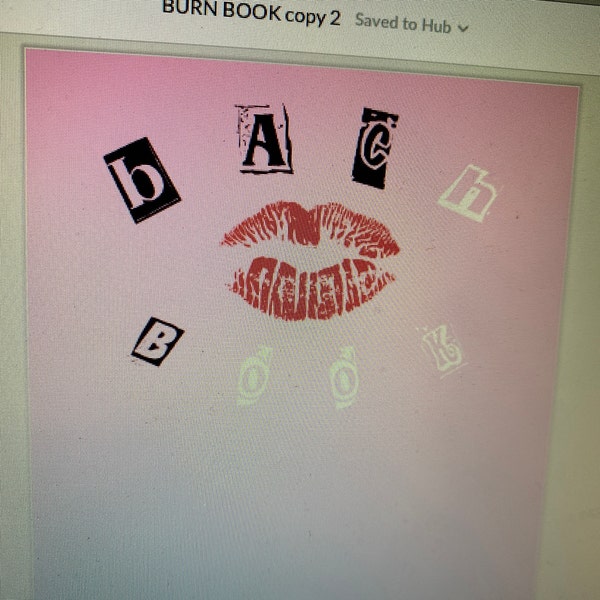 Ransom Font, Burn Book Font, Svg Font, Cricut Font, Magazine Cutout ...