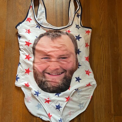 Custom Face Swim Trunks, Custom Face Men Swimwear, Face Bathing Suit ...