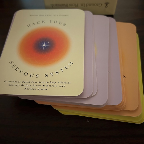 Hack Your Nervous System Card Deck - Etsy