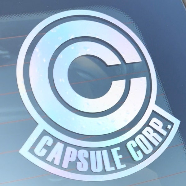 Vinyl Capsule Corp Logo Decal - Etsy