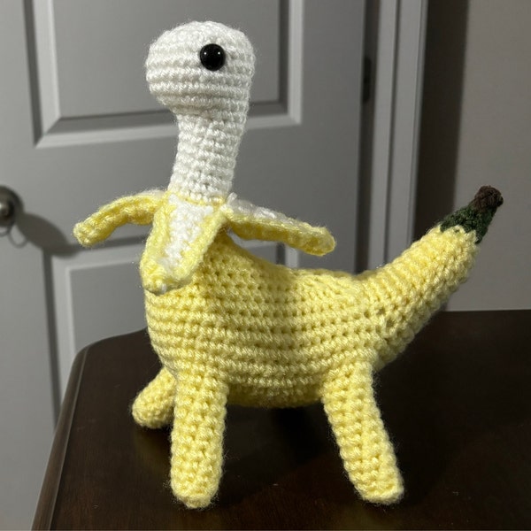 Baby Bananasaurus NO SEW Crochet Pattern - Etsy