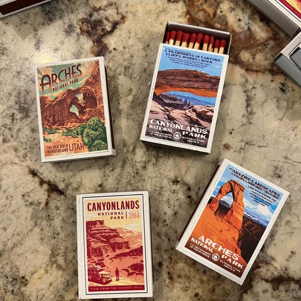 Set of 8 MATCHBOX Various BOAT Ship Navy Design Vintage Style Printing ...