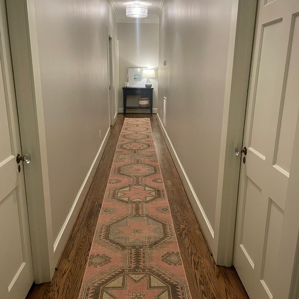 2 ‘ 23 Feet Vintage Extra Long Runner Stair Runner Rug Runner Rugs ...