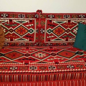 8 Thick Anatolian Grey Arabic Sofa Set,arabic Majlis,sectional Sofa ...