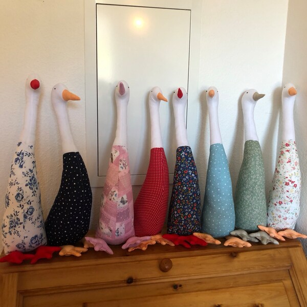 Stuffed Soft Toy Goose 18" Simplicity Pattern PDF Sewing Pattern ...