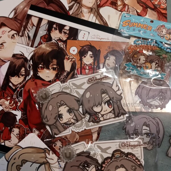 TGCF Hualian A4 Prints - Tian Guan Ci Fu, Heaven Official's Blessing ...