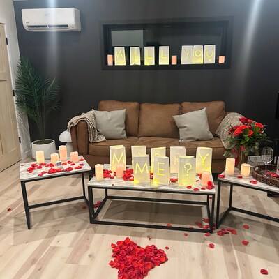 Luminary Paper Bags Wedding Proposal Decorations will You Marry Me ...