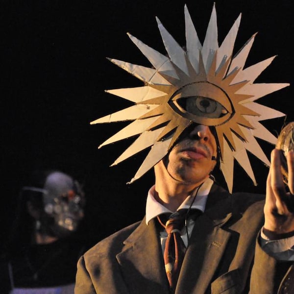 All Seeing Eye 3D Papercraft Mask Template, Paper Mask, Unique ...