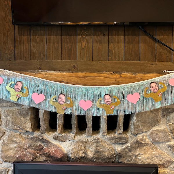 Custom Head Birthday Banner, Face Banner, Personalized Birthday Banner ...