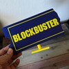Blockbuster Video Desk Sign - 3D Printed Logo - Collector Gift. - A ...