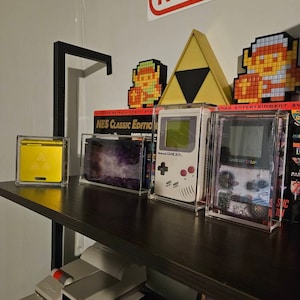 Bitlounger Nintendo 64 Game Box Cartvault Acrylic N64 Cartridge Storage ...