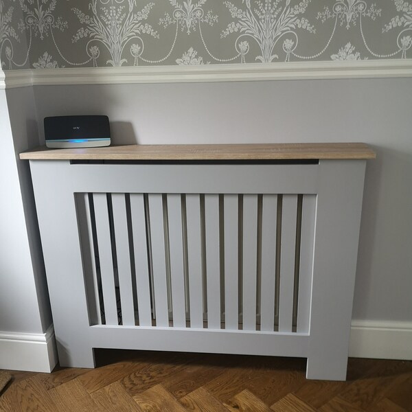 Bespoke Made to Measure Radiator Cover | Handmade MDF Radiator Cabinet ...