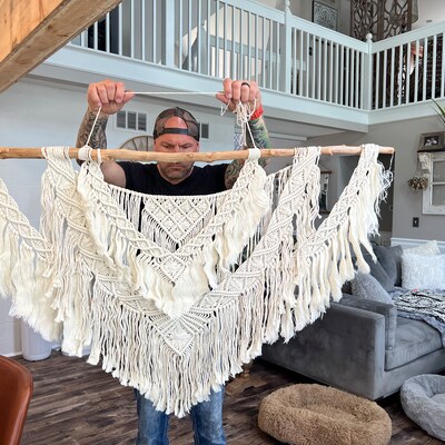 Macrame Multiple Glasses Holder Stand Cute Glasses Holder Wall Glasses ...