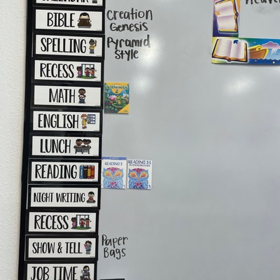 Farmhouse Schedule Cards Bundle 1 Classroom Decor Modern - Etsy