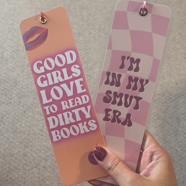 Pick up A Book and Read Bookmark Collection - Etsy