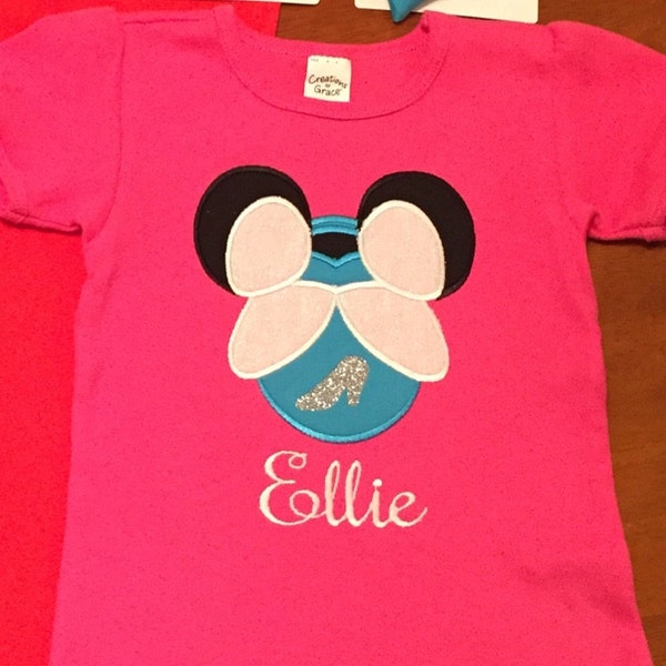 Character Inspired Princess Cindy Rella Embroidery Applique Design - Etsy