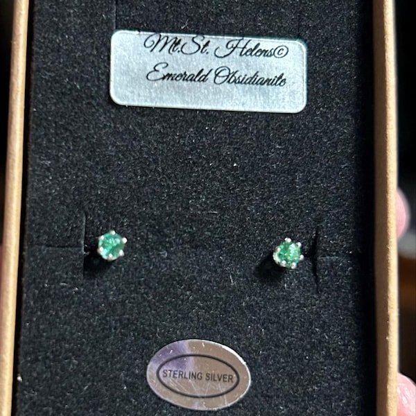 Oval Cut Loose Obsidianite Helenite Mt. St. Helens Gemstone Gaia Stone ...