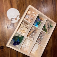 Square Ocean Sensory Bottle Under-the-sea Redirect Attention - Etsy Canada