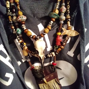 Huge Assortment of Bone and Horn Beads Strand 13 6-10mm - Etsy