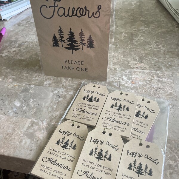 Custom Flag Tags With Your Words or Logo, 2.75 X .75 Personalized Tag ...