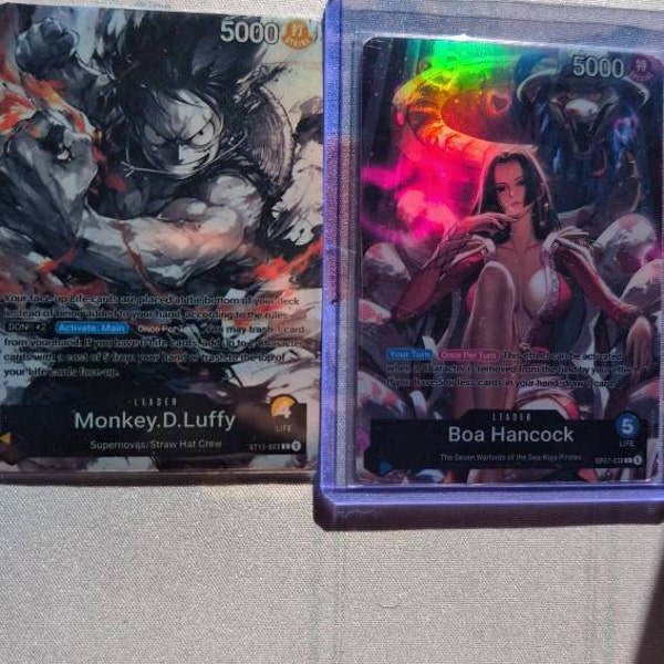 Luffy St13 Leader Custom One Piece Card Game. Fast Delivery via Mondial ...