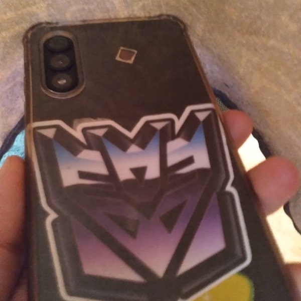 Transformers Decepticon Symbol Vinyl Sticker - Etsy