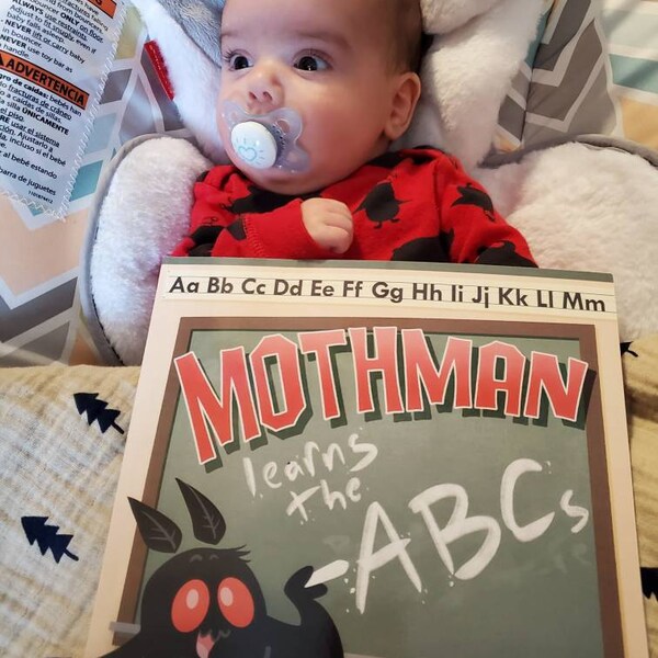 Mothman Learns the Abcs - Children's Book! - Etsy