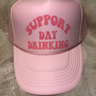 Support Day Drinking Hat Day Drinking 4th of July Trucker Hat 4th of ...