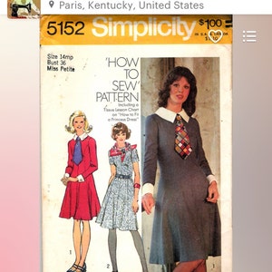 Vintage 1965 Simplicity 6205 Girl's Colonial Puritan - Etsy