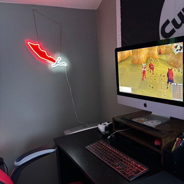 Runescape God Symbols Neon Led Light Acrylic Sign Old School Runescape ...