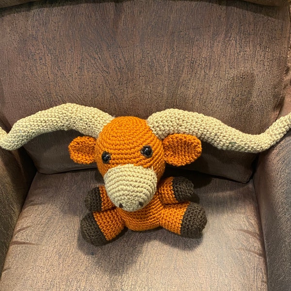 Tex Longhorn PDF Crochet Pattern - Etsy