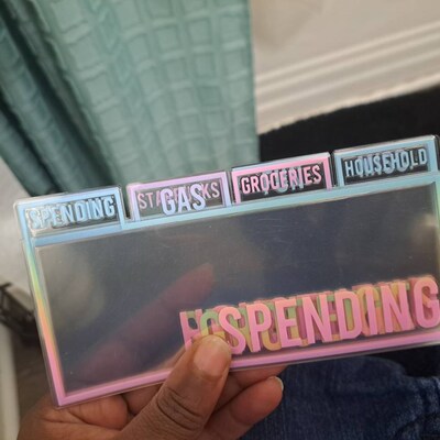 Wallet Dividers With Tabs Colorful Cash Dividers for Wallets Cute Cash ...