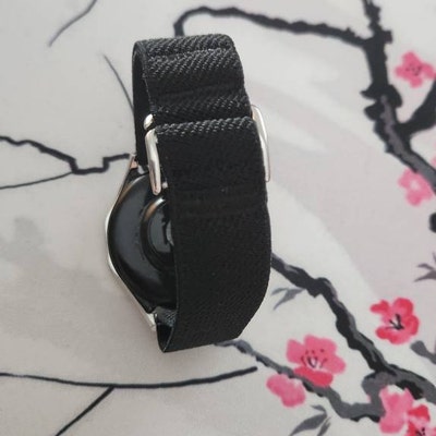 Green Nylon Fabric Smart Watch Band Sport Loop Belt Strap Canvas ...
