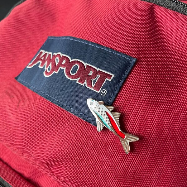 Neon Tetra Enamel Pin - Etsy