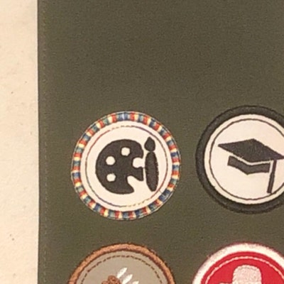 2 Community Service Merit Badge, Patch Custom Made - Etsy