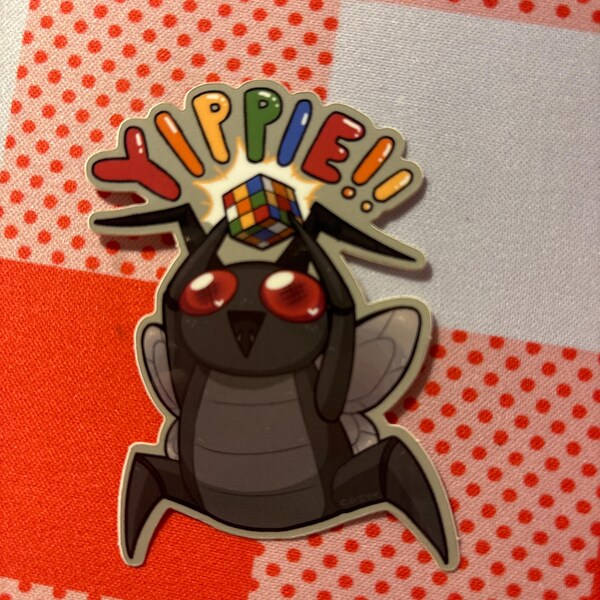 Loot Hoarding Bug YIPPIE 3 Inch Glossy Vinyl Sticker (lethal Company ...