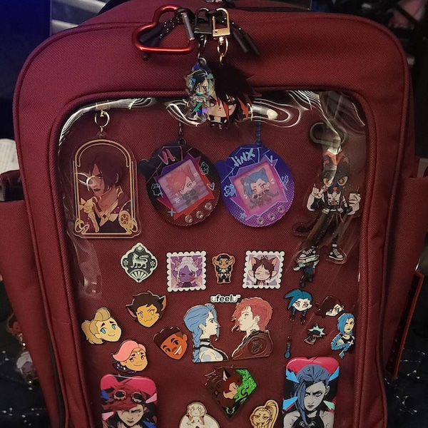 Ita Bag, Pin Display Bag, Ita Backpack, Pin Trading, Window Backpack ...