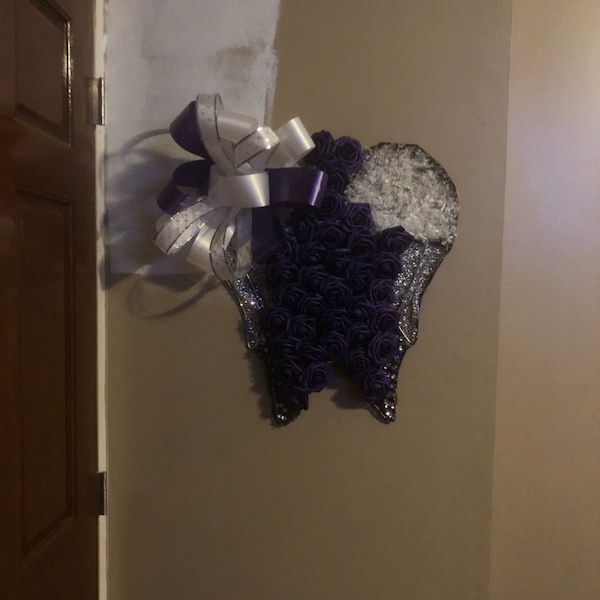 Angel Wings Wire Wreath Form - Etsy