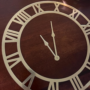 Square Acrylic Clock Face, Face Clock, Epoxy Clocks, Acrylic Supllier ...