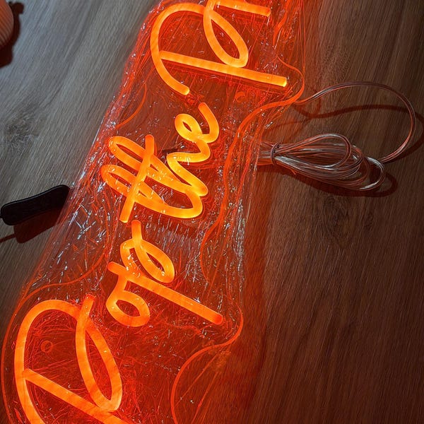 Mindset is Everything Neon Sign | Motivational LED Wall Light ...