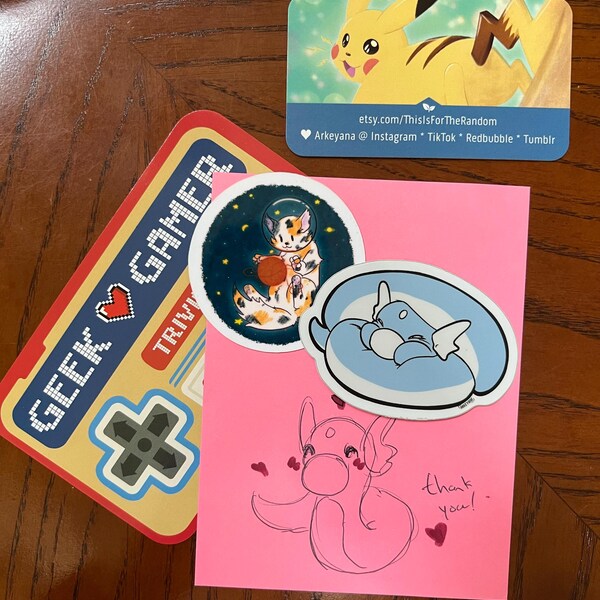 Cute Psyduck Squish Faced Sticker, Kawaii Duck Sticker, Psyduck Laptop ...