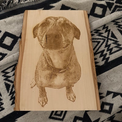 Hunting Memorial Engraving Custom Design Personalized Photo on Wood ...