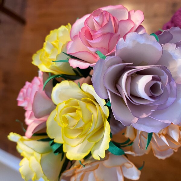 Paper Flower Carnation Template | Carnations & Leaves Digital | SVG ...