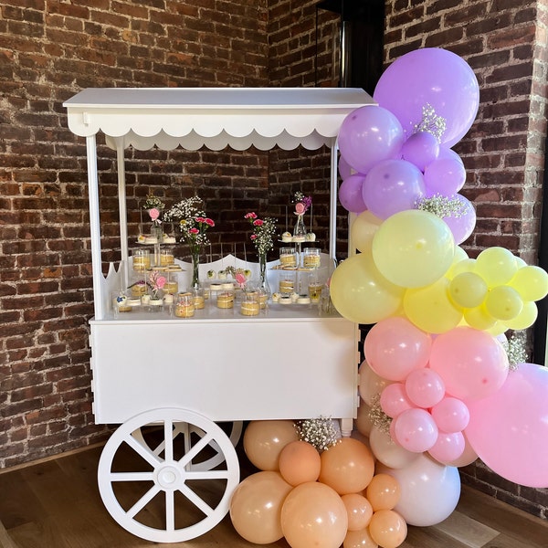 Sweet Cart, Candy Cart, Cake Stand, Mini Bar, Party Decorations ...