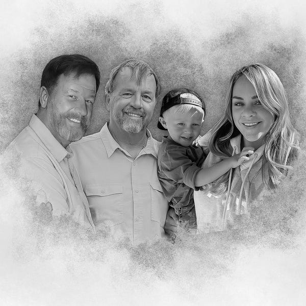 Add Deceased Parent to Wedding Photo – Realistic Color Portrait ...