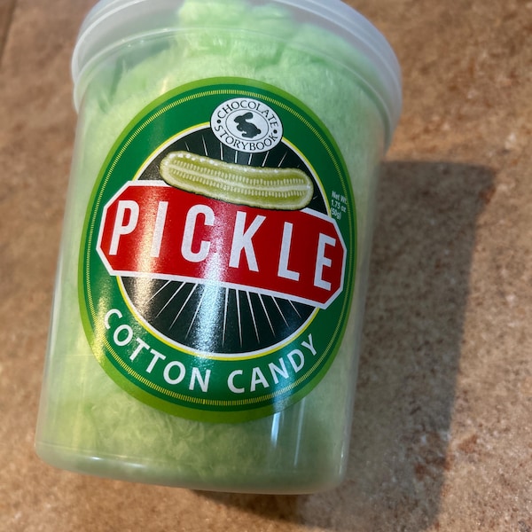 Pickle Cotton Candy - Etsy