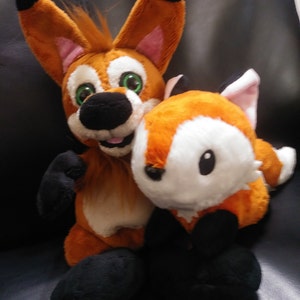 Coffee Fox Plush Fox Plushie Fox Stuffed Animal Stuffed - Etsy