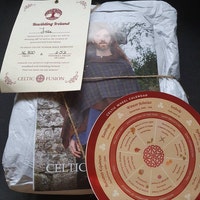 TARTY TARTAN SKIRT Lacey Wrap Tweed Wool Skirt, Folk Skirt, Mori Kei ...