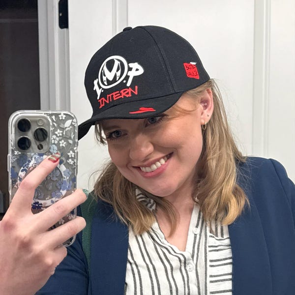 IMP Intern Hat | Helluva Boss Inspired Baseball Cap - Etsy