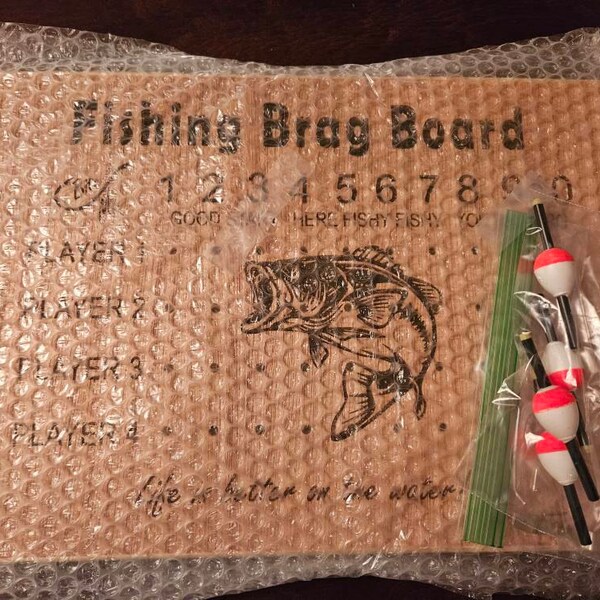 Fishing Brag Board Laser Engraved - New Look! - Etsy